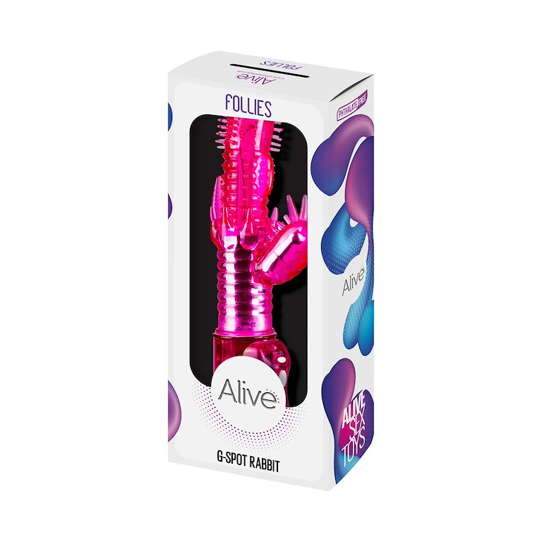 Alive Zeka Vibrator Cosmic Follies, Roze