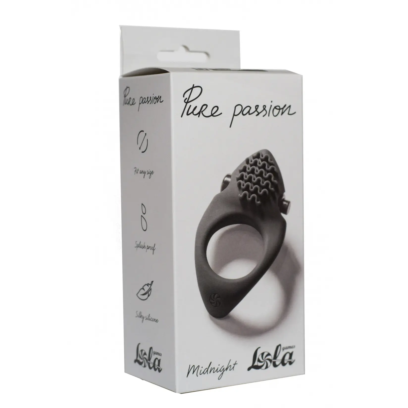 Lola games Vibro prsten Pure Passion Midnight