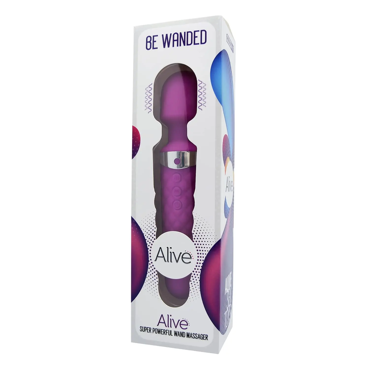 Alive Klitoralni vibrator Be Wanded, 16 brzina, Ljubičasta