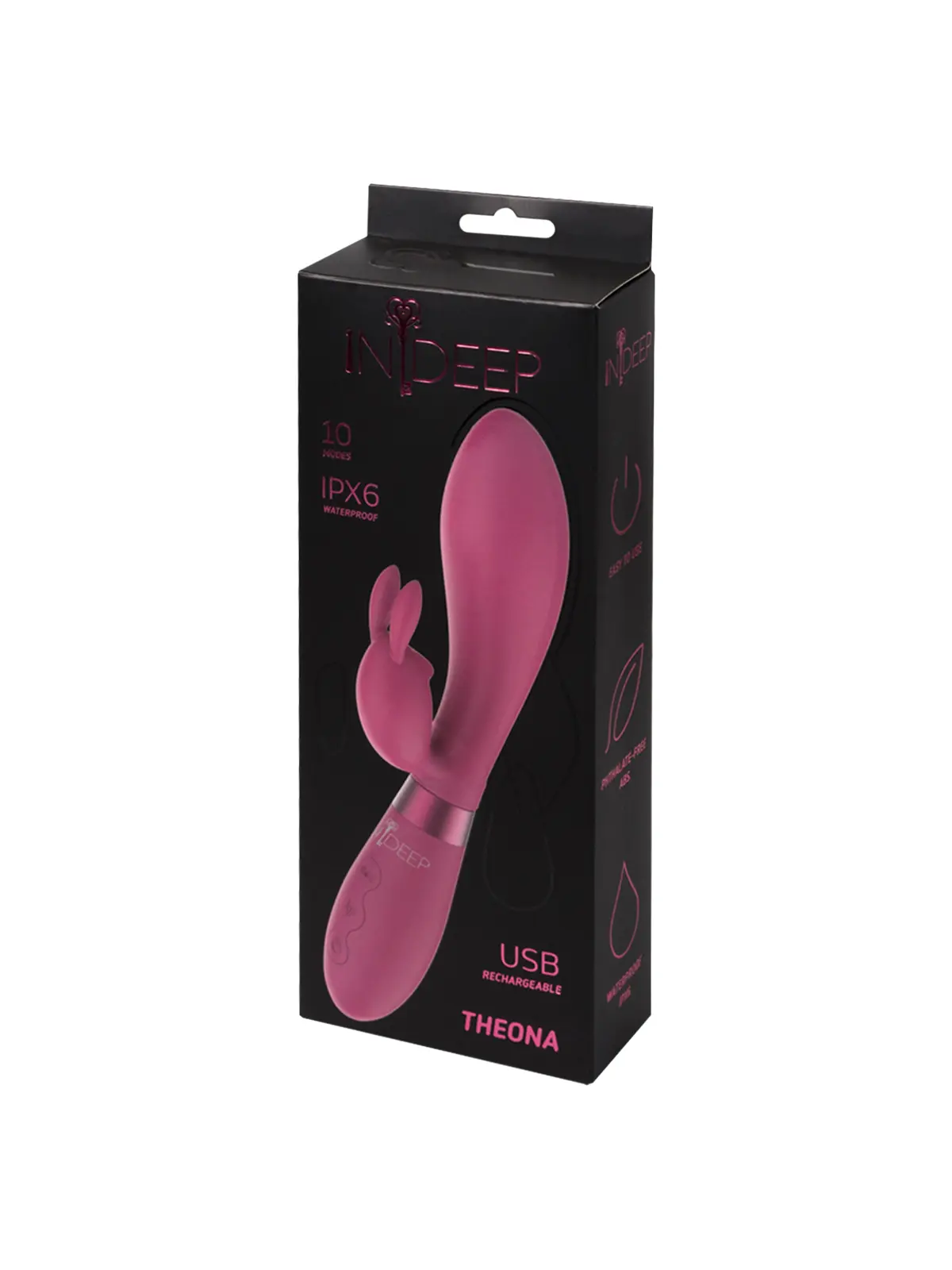 Lola games Zeka Vibrator Indeep Theona, Ljubičasti