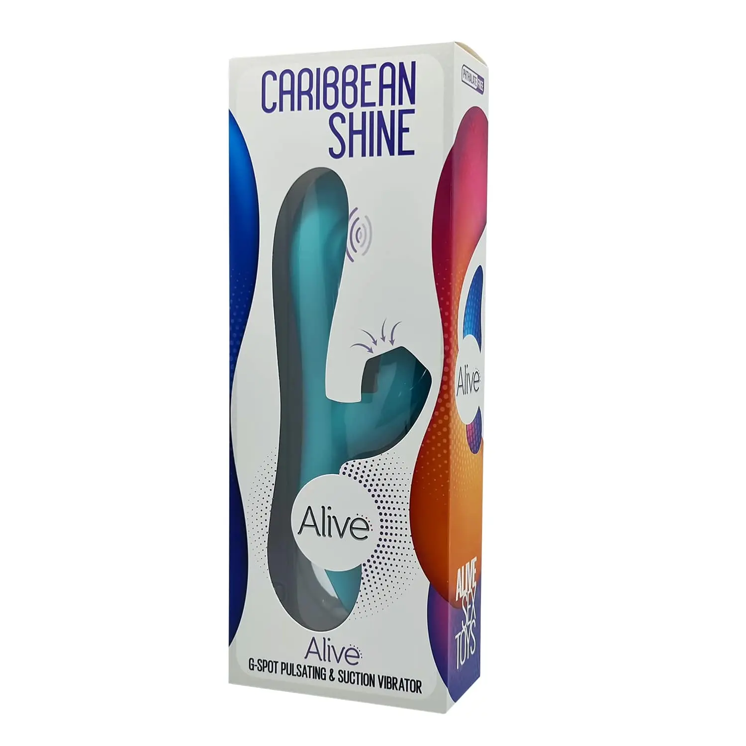 Alive Zeka Vibrator Caribbean Shine, Plavi