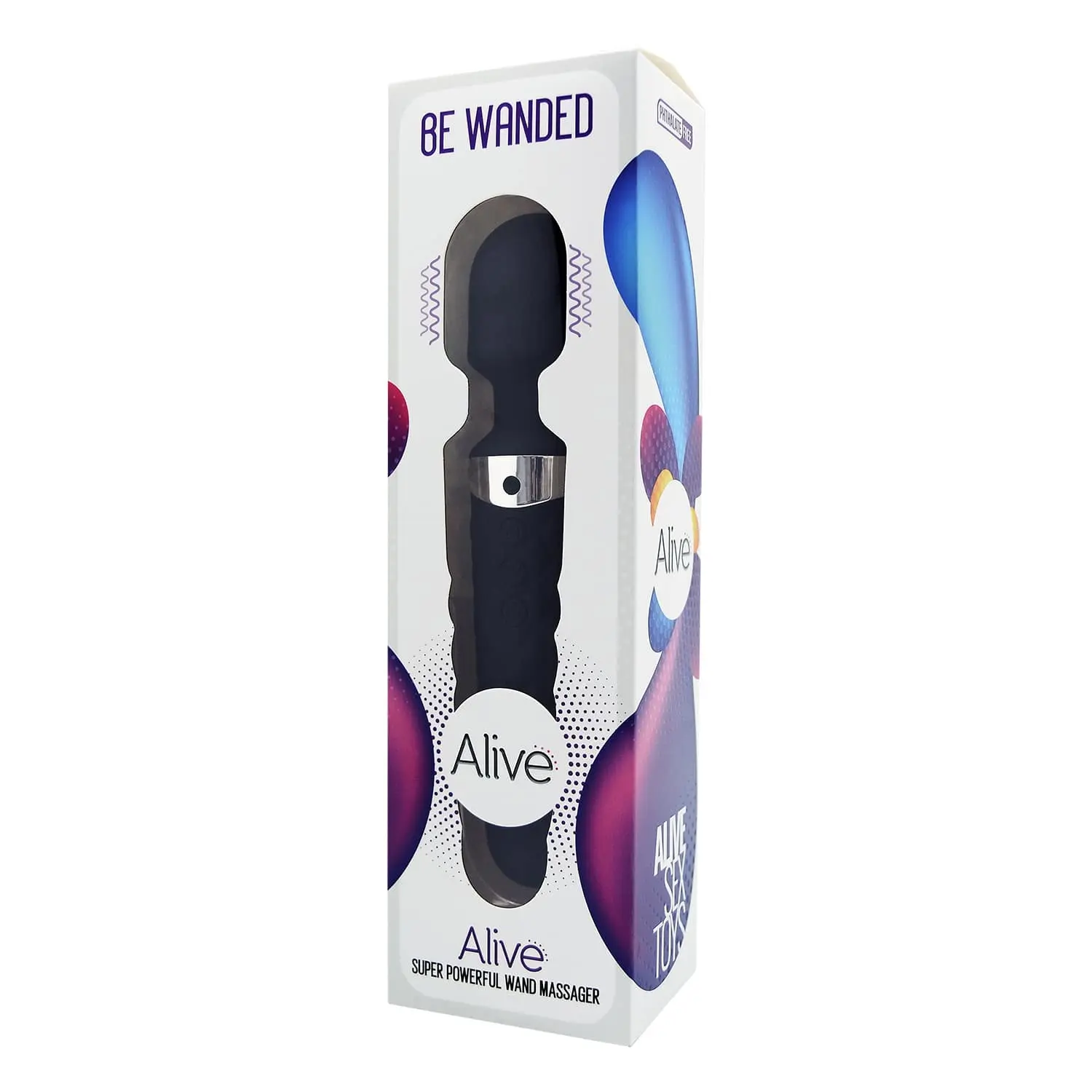 Alive Klitoralni vibrator Be Wanded, 16 brzina, Crni