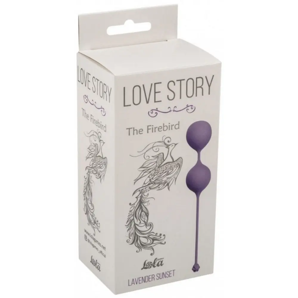 Lola games Vaginalne kuglice Love Story The Firebird Lavender Sunset