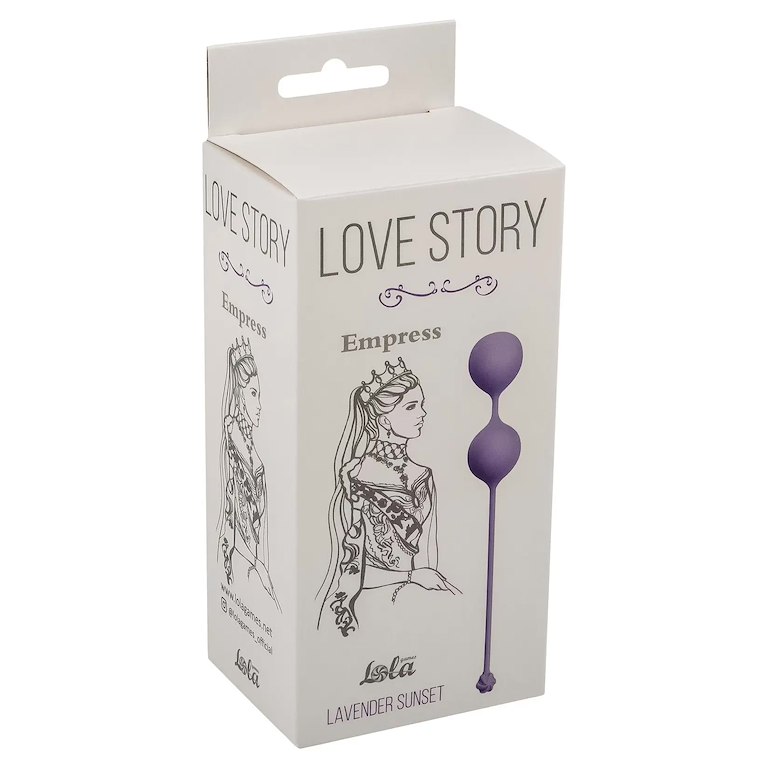 Lola games Vaginalne kuglice Love Story Empress Lavender Sunset