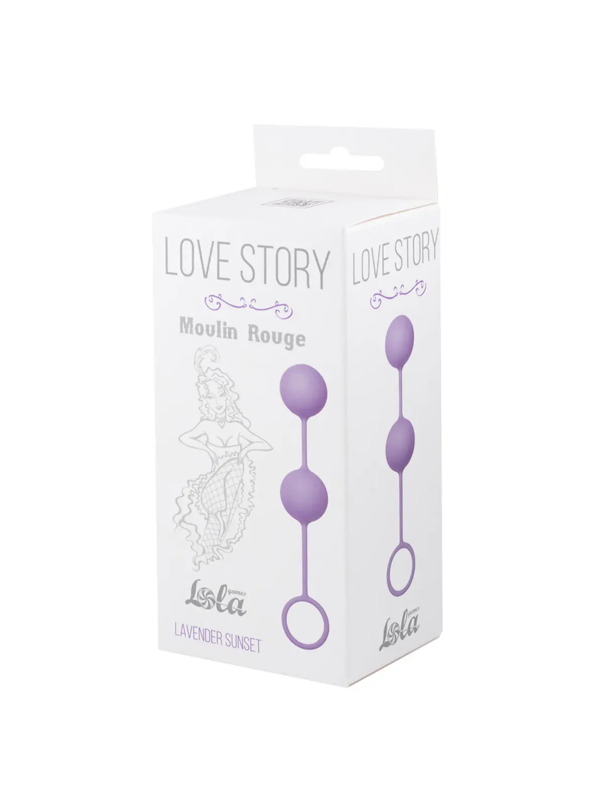 Lola games Vaginalne kuglice Love Story Moulin Rouge, Ljubičaste