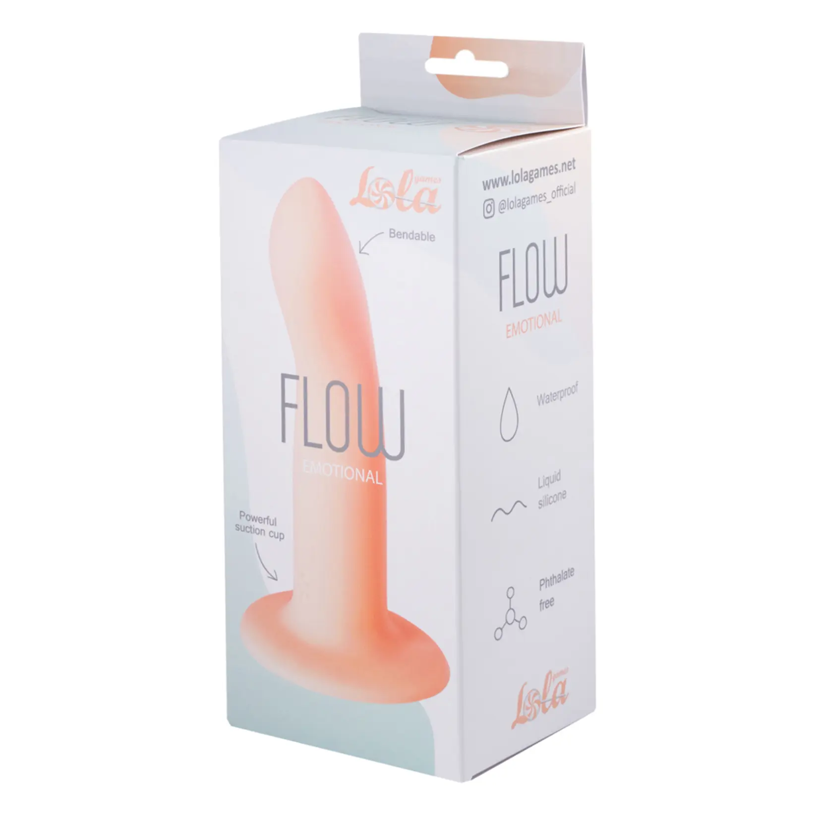 Lola games Dildo Flow Emotional Flesh, Boja kože