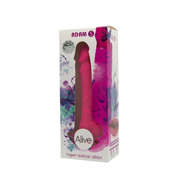 Alive Dildo Adam, S, Roze