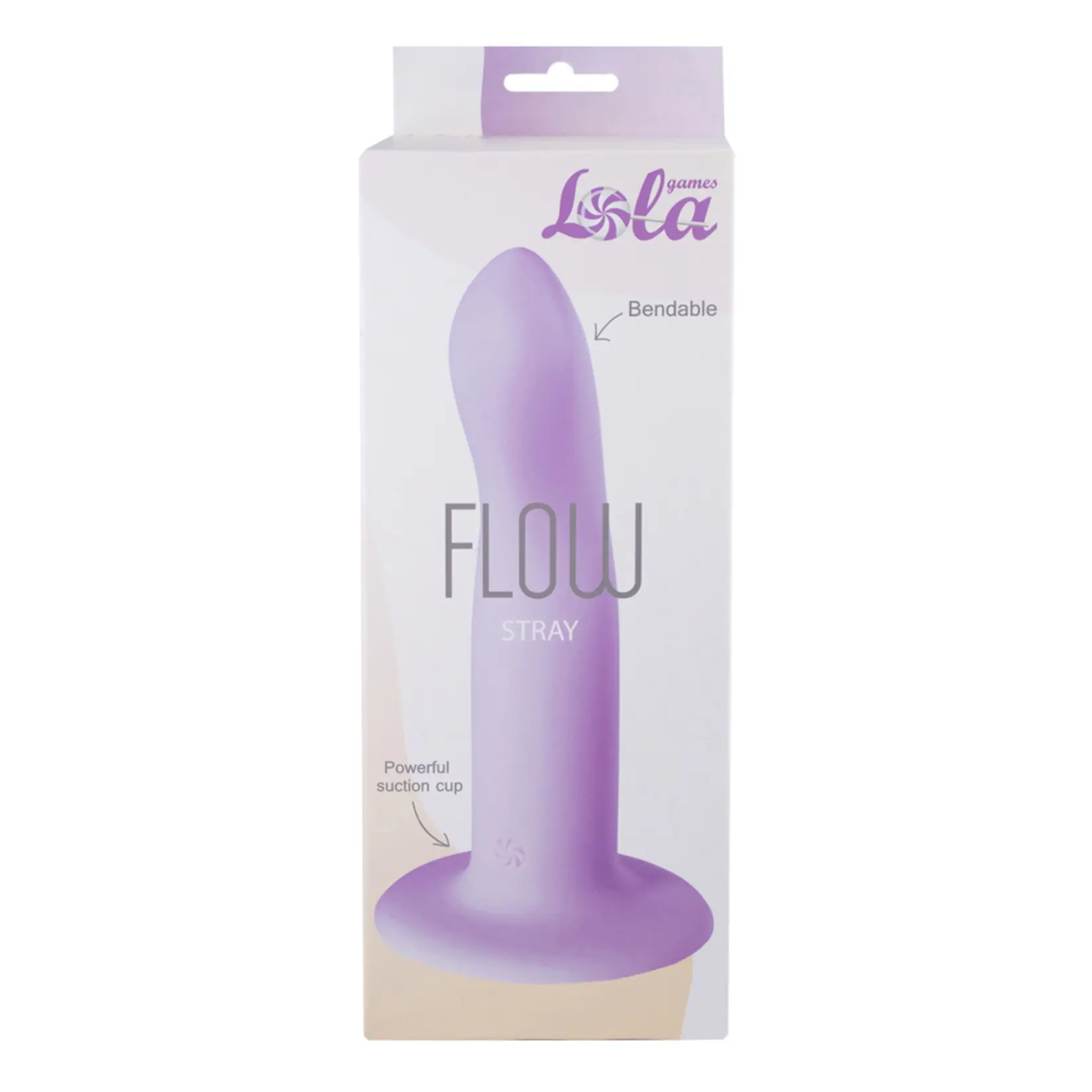 Lola games Dildo Flow Stray, Ljubičasti