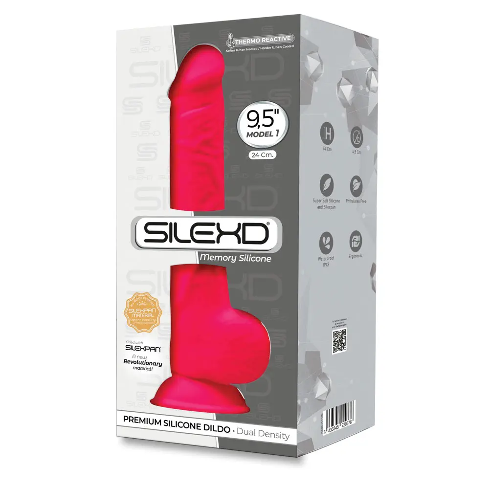 Silexd Silexd 9,5" Premium Dual Density Dildo, 17.3 cm