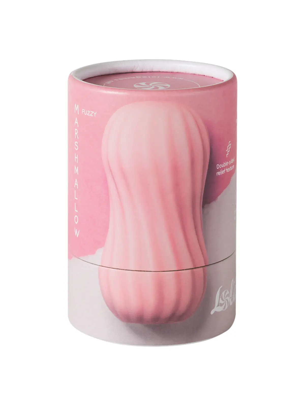 Lola games Masturbator za muškarce Marshmallow Fuzzy, Roze