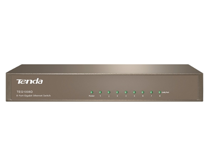 TENDA TEG1008D 8-Port Gigabit Desktop Switch