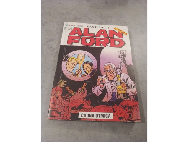 Alan Ford extra broj 104: Čudna otmica