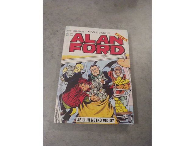 Alan Ford extra broj 101: Da li ih netko vidio?