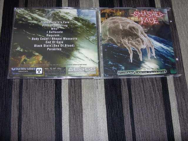 Smashed Face – Human: Earth Parasite CD Czech 2004.