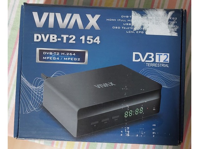 Set top box Vivax model DVB-T2 154