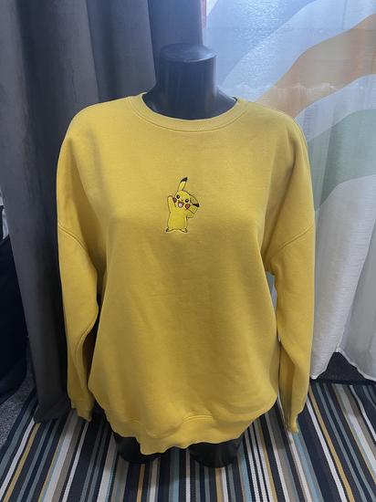 H&M oversize žuti duks Pikachu L XL