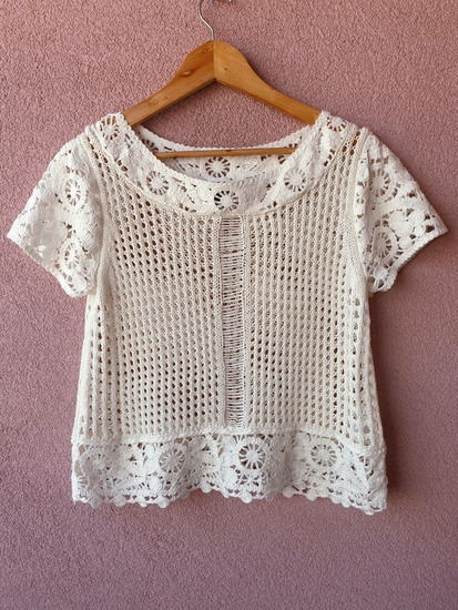 H&M crochet top