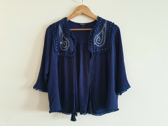 Boho bluza sa kicankama (40/42)