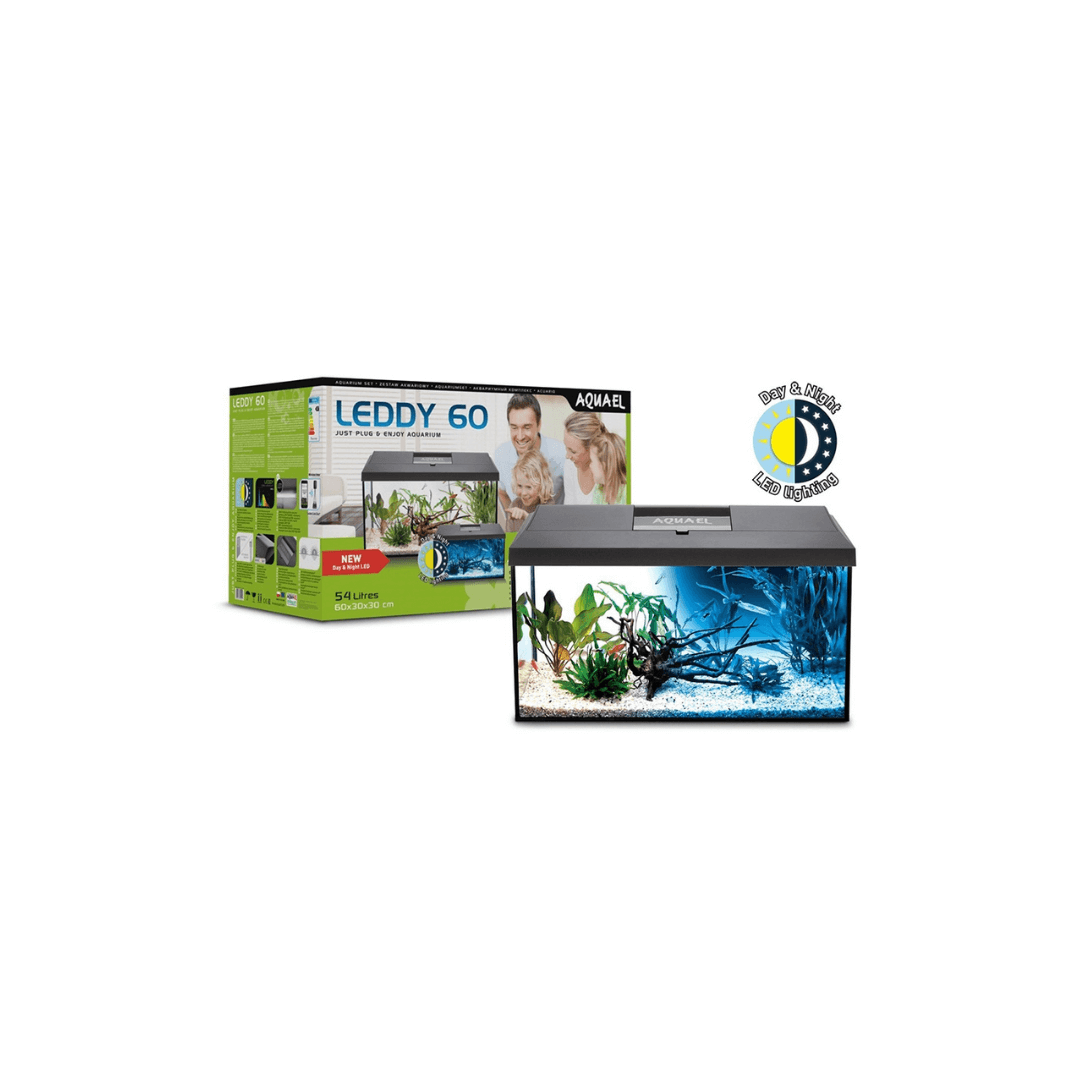 AQUARIUM LEDDY 60 D&N BIOFS black 2.0