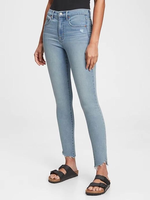 GAP JEANS HIGH RISE TRUE SKINNY WITH SECRET SMOOTHING POCKETS - WOMEN'S