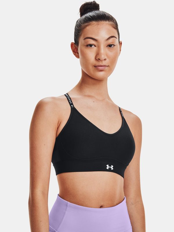 UNDER ARMOUR BRA INFINITY COVERED LOW-BLK - WOMEN'S