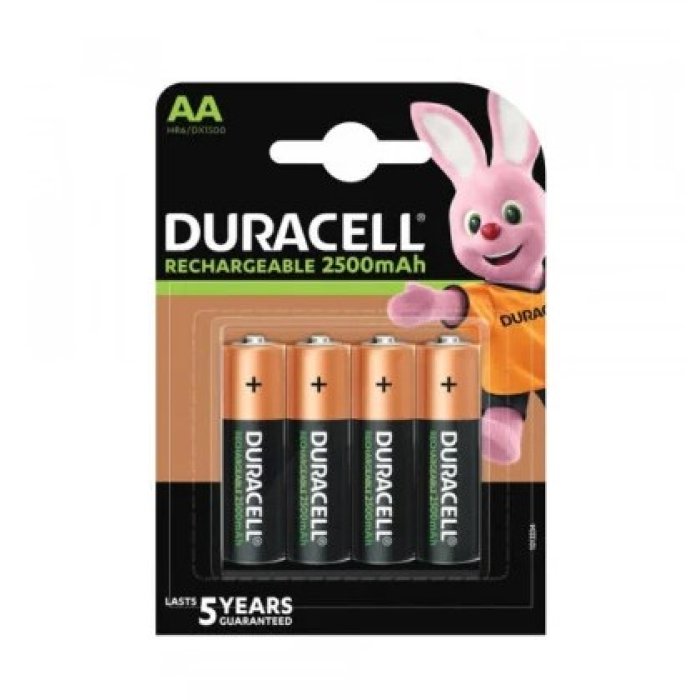 Baterija Duracell R6 AA 2500mah punjiva