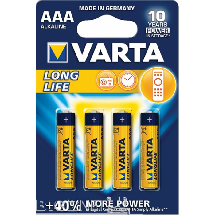 Baterije Varta Energy LR03 AAA 1/4