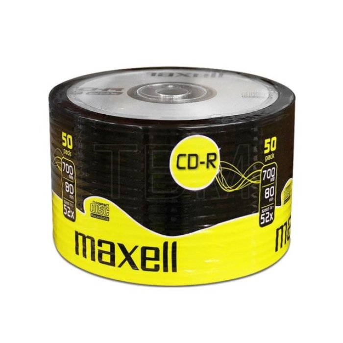 CD-R 52x 1/50 Maxell