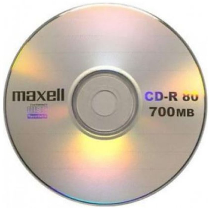 CD-R Maxell 52x 700mb printabilni 1/1