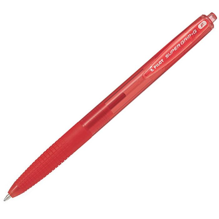 Hemijska olovka Super Grip G RT F crvena ispis 0.7mm