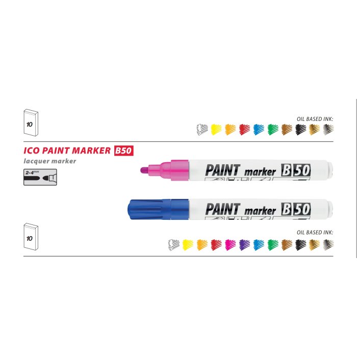 Marker Ico Paint b50 braon