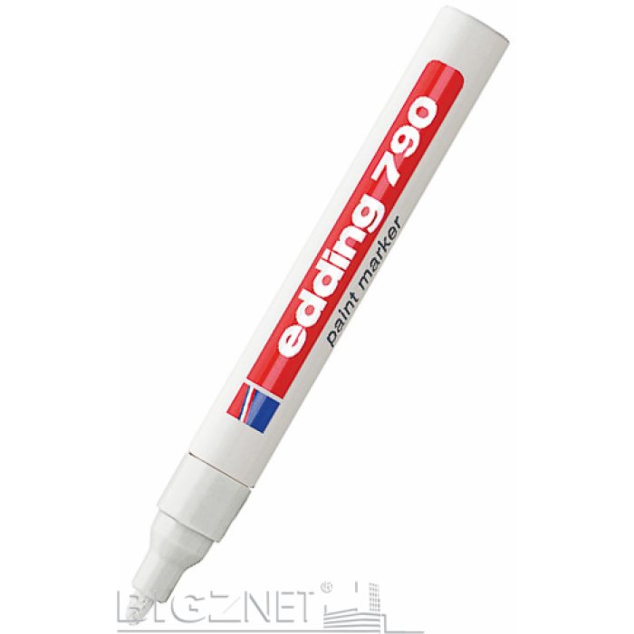 Paint marker E-790, 2-3 mm beli