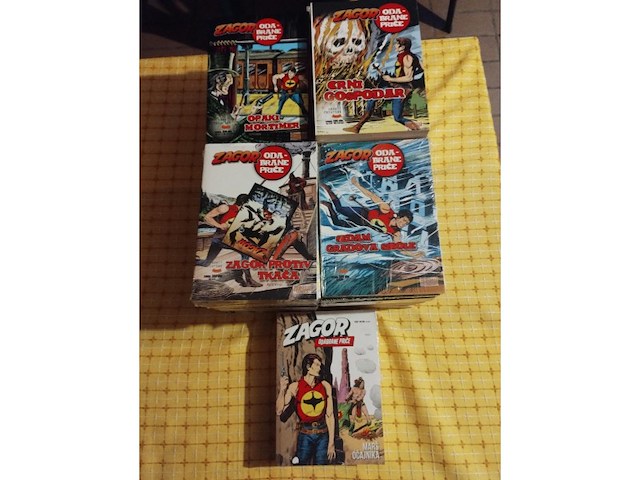 Zagor Odabrane price - lot od 1 do 38 + 41 i 42