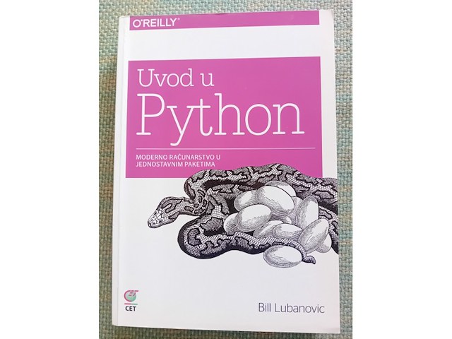 Bill Lubanovic Uvod u Python