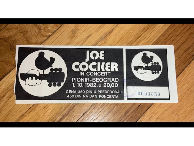 Joe Cocker live in Belgrade 1982