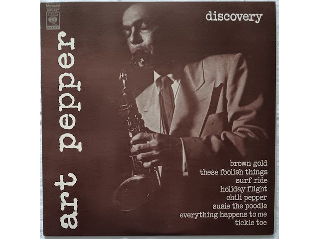 ART  PEPPER  -  DISCOVERY  ( Japan Press !!!)