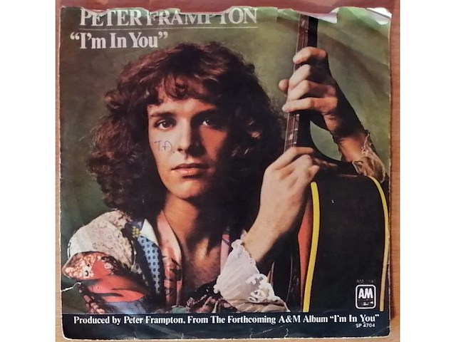 SP PETER FRAMPTON - I`m In You / St. Thomas (1977) VG-