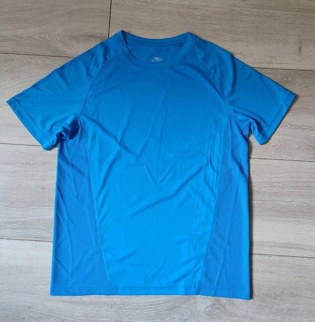 Men's T-shirt M (EU 38), bоја - Tamnoplava