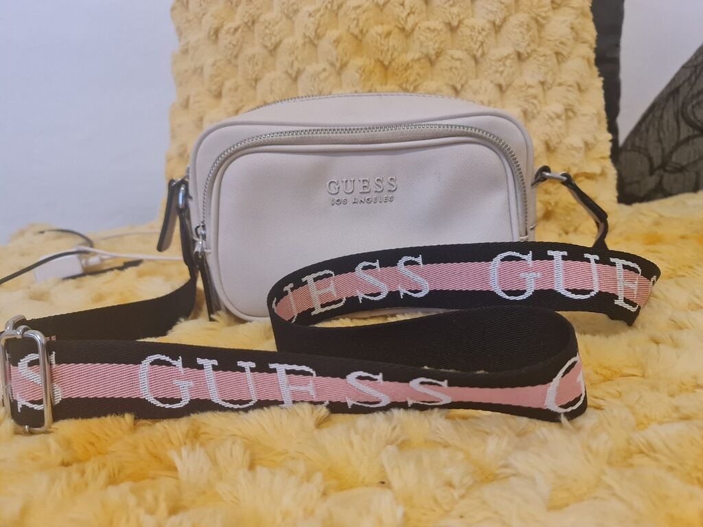 Torba za rame, Guess, Materijal: Koža