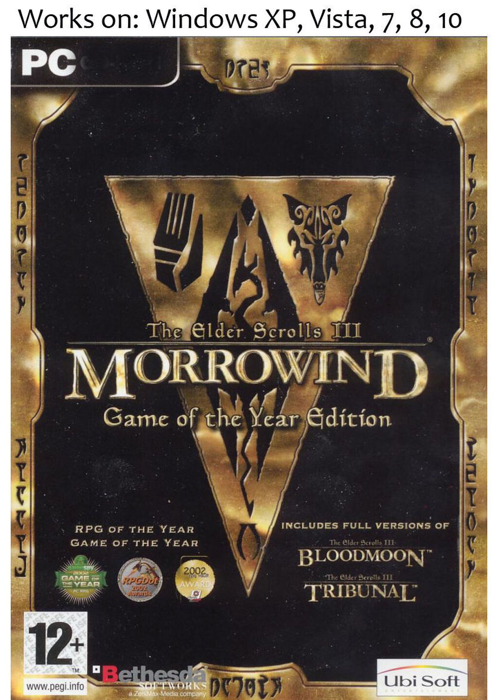 THE ELDER SCROLLS III Morrowind (2002) Igra za Računar Savet:Pre