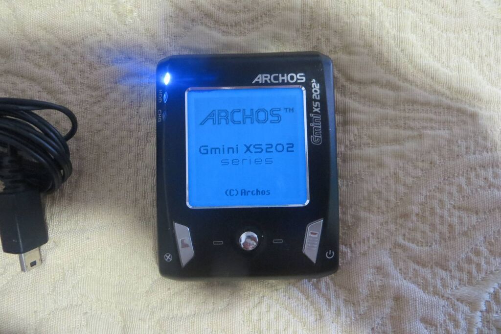 ARCHOS Gmini XS 202s MP3 Player 20G Banthranzit TOP RARITAT, bez