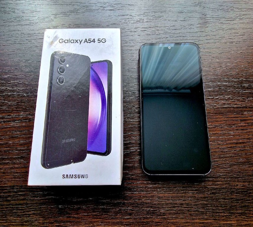 Samsung Galaxy A54 5G, bоја - Crna, Face ID, Otisak prsta