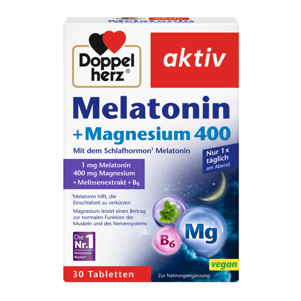 Melatonin + Magnesium 400 30 tableta