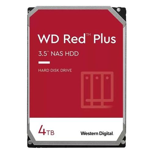 Western Digital Red Plus™ NAS 4TB WD40EFPX (CMR) Hard Disk