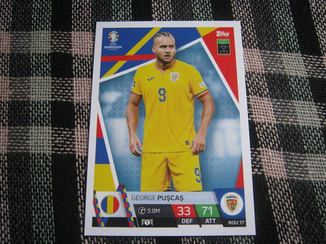 Euro 2024 TOPPS Match Attax br : ROU 17