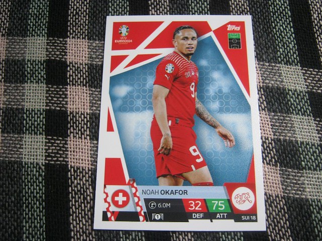 Euro 2024 TOPPS Match Attax br : SUI 18