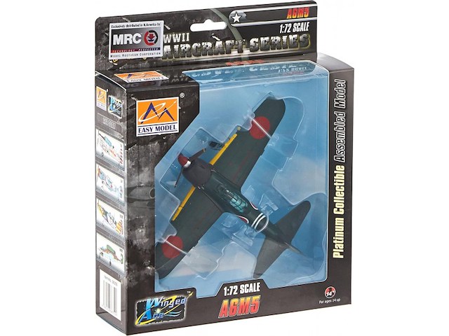 Easy Model Die-Cast Mitsubishi A6M5 Zero 1/72