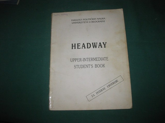 Headway Upper-Intermediate Student`s Book (za internu u