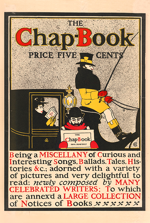 The Chap-Book magazine - advertising poster (1896)