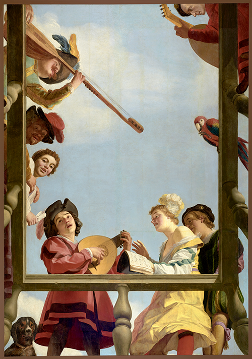 Musical Group on a Balcony (1622)
